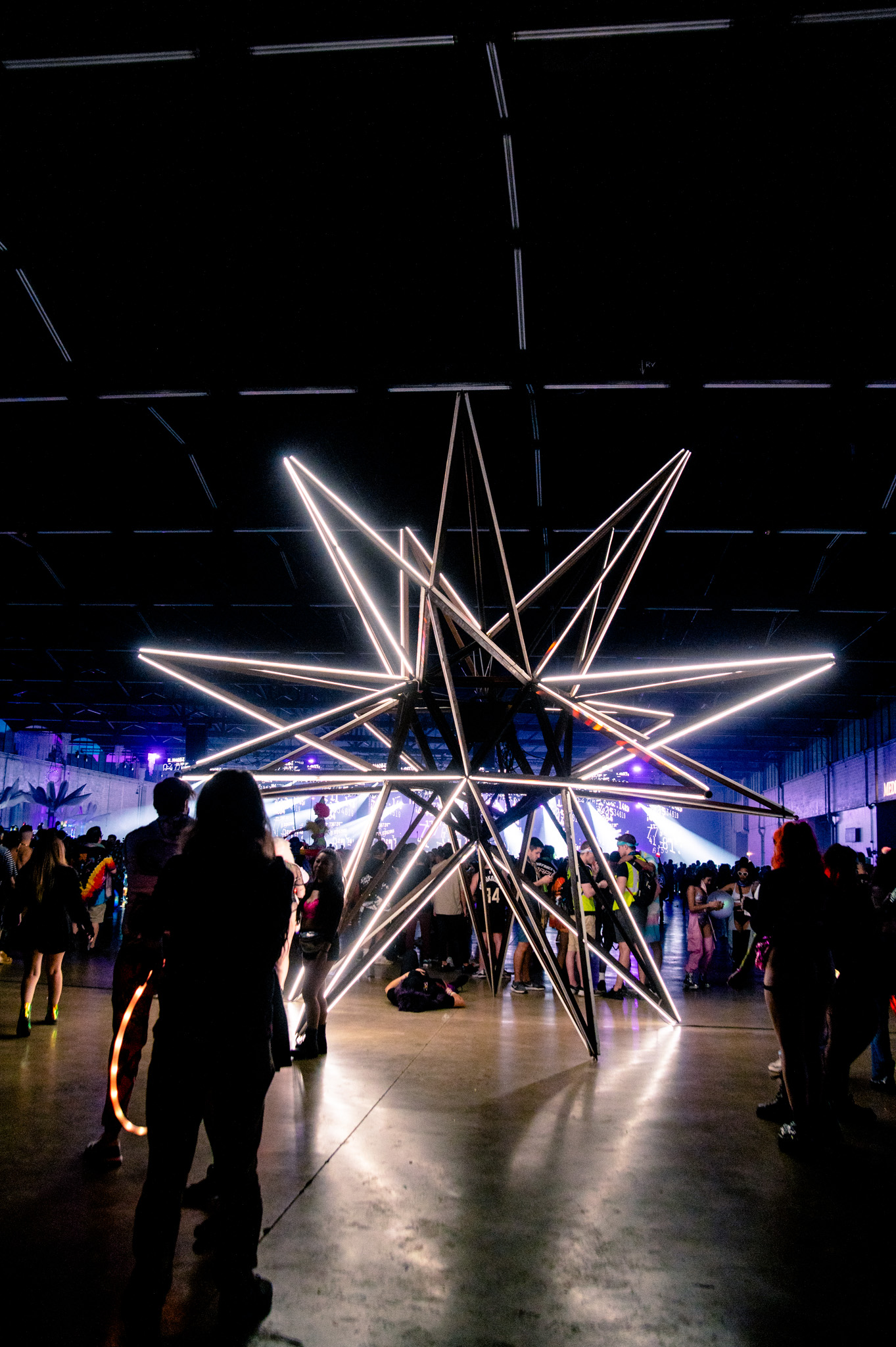 Lights All Night Lights Up Dallas Market Hall on Night 1 and Updated ...