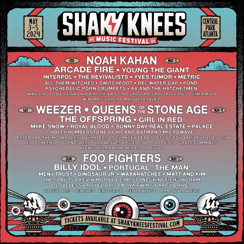 Shaky Knees 2024 Will Rock Your World - Glasse Factory