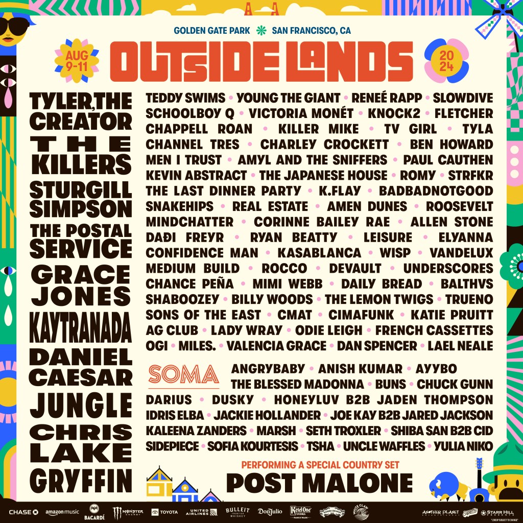 Love Takes Center Stage at Outside Lands - Glasse Factory